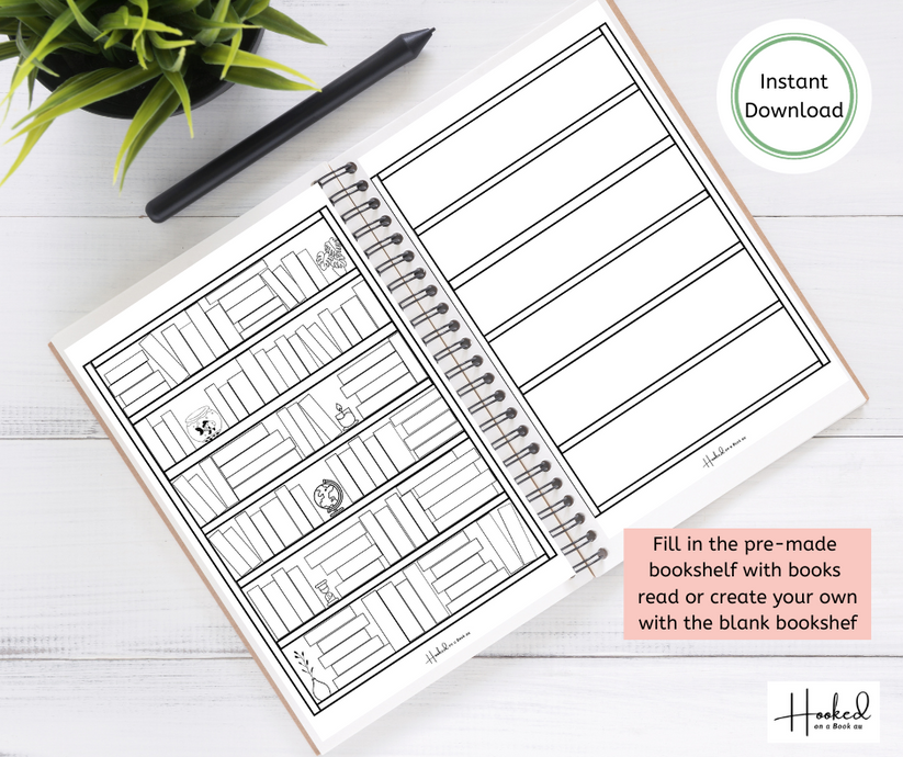 Printable Reading Journal – Hooked on a Book